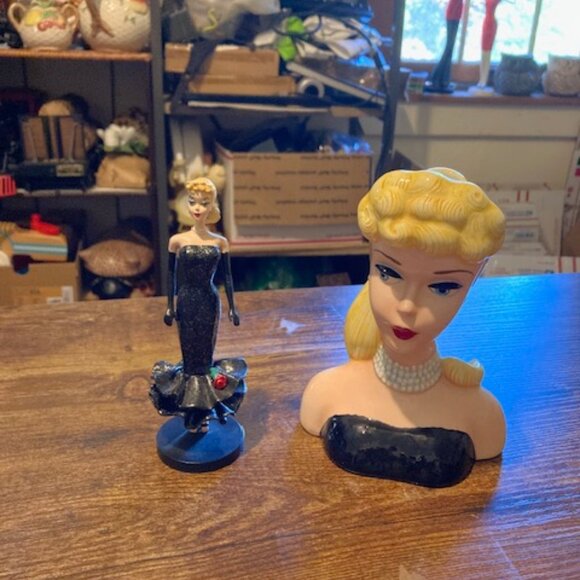 Mattel and Danbury Mint | Accents | Vintage 994 Mattel Barbie Vase And ...